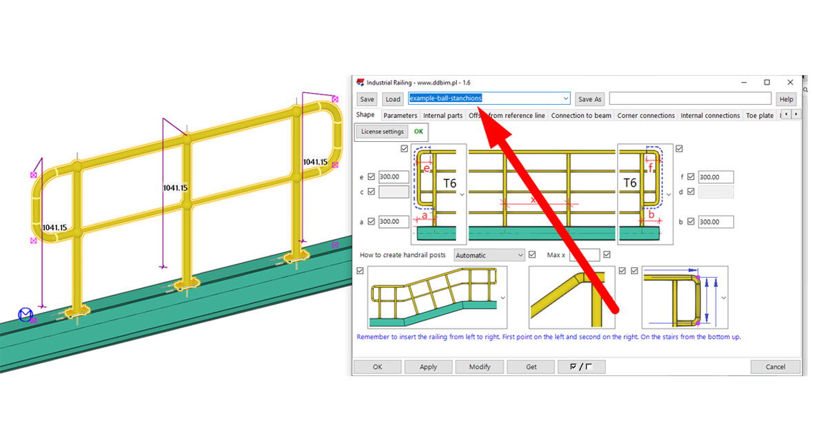 DDBIM Industrial Handrails | Tekla